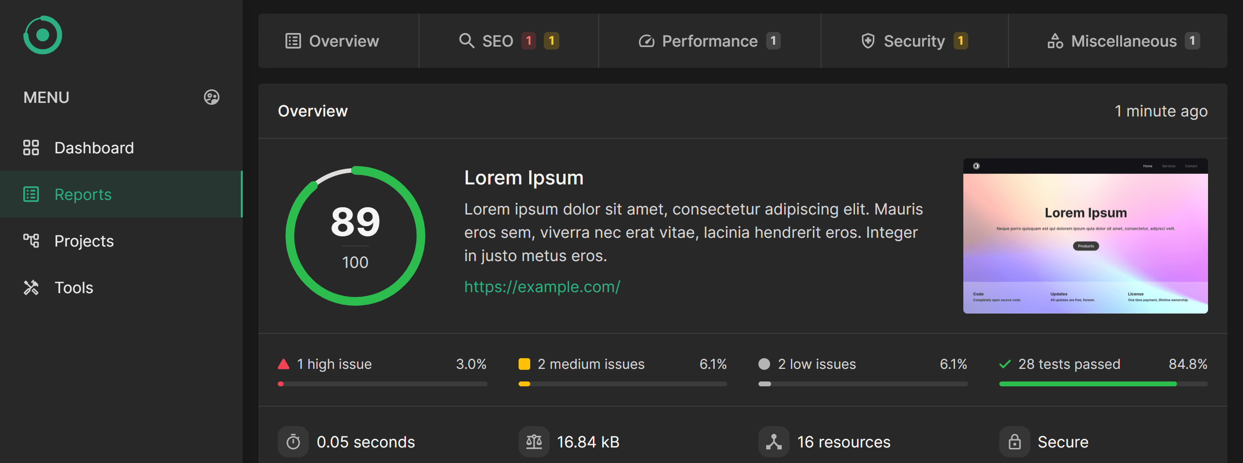 Mathtasy SEO - Báo cáo SEO đầy đủ, chính xác và ngắn gọn